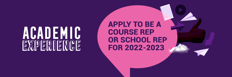 Course Rep and School Rep applications for 22-23 now open ...