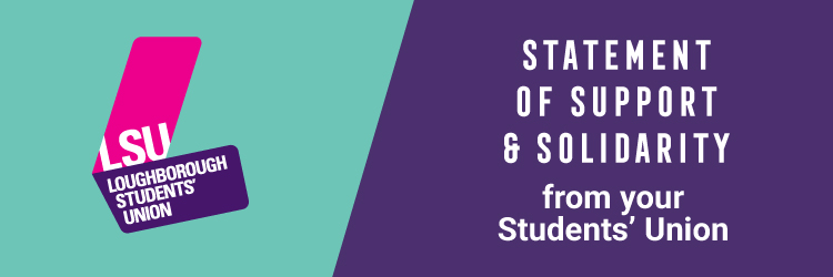 STATEMENT OF SUPPORT AND SOLIDARITY from your Students’ Union ...